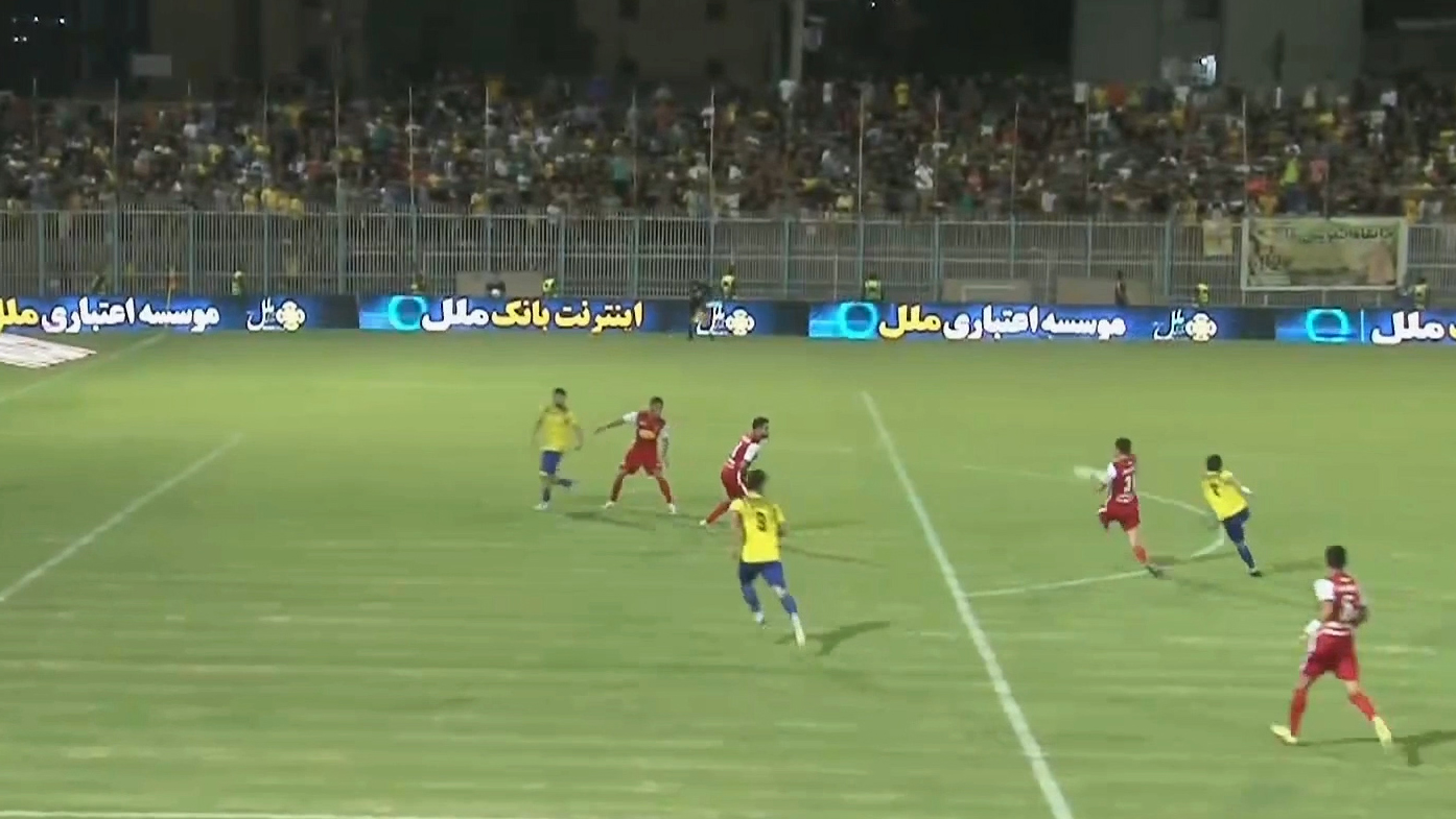 والی دیدنی نریمان جهان؛ گل اول نفت به پرسپولیس | ویدیو ورزش سه