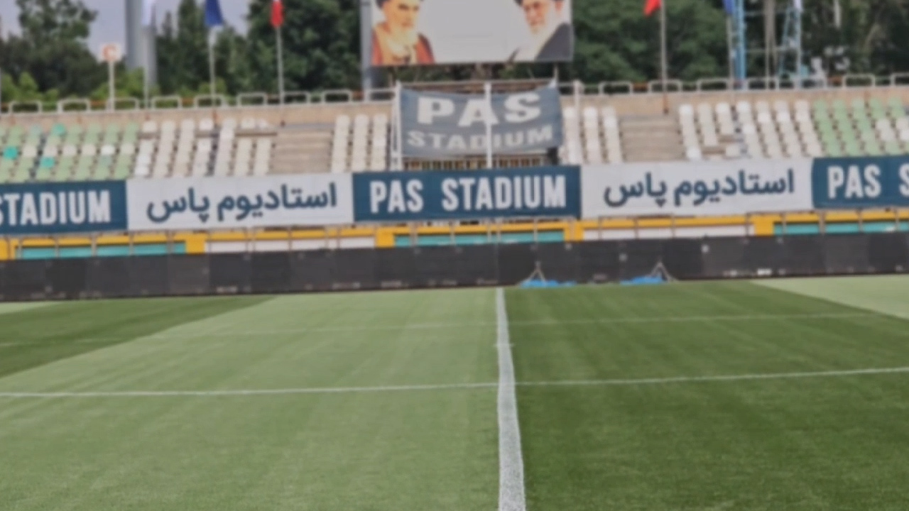 اختصاصی - وضعیت خوب چمن ورزشگاه پاس قوامین- ویدیو ورزش سه